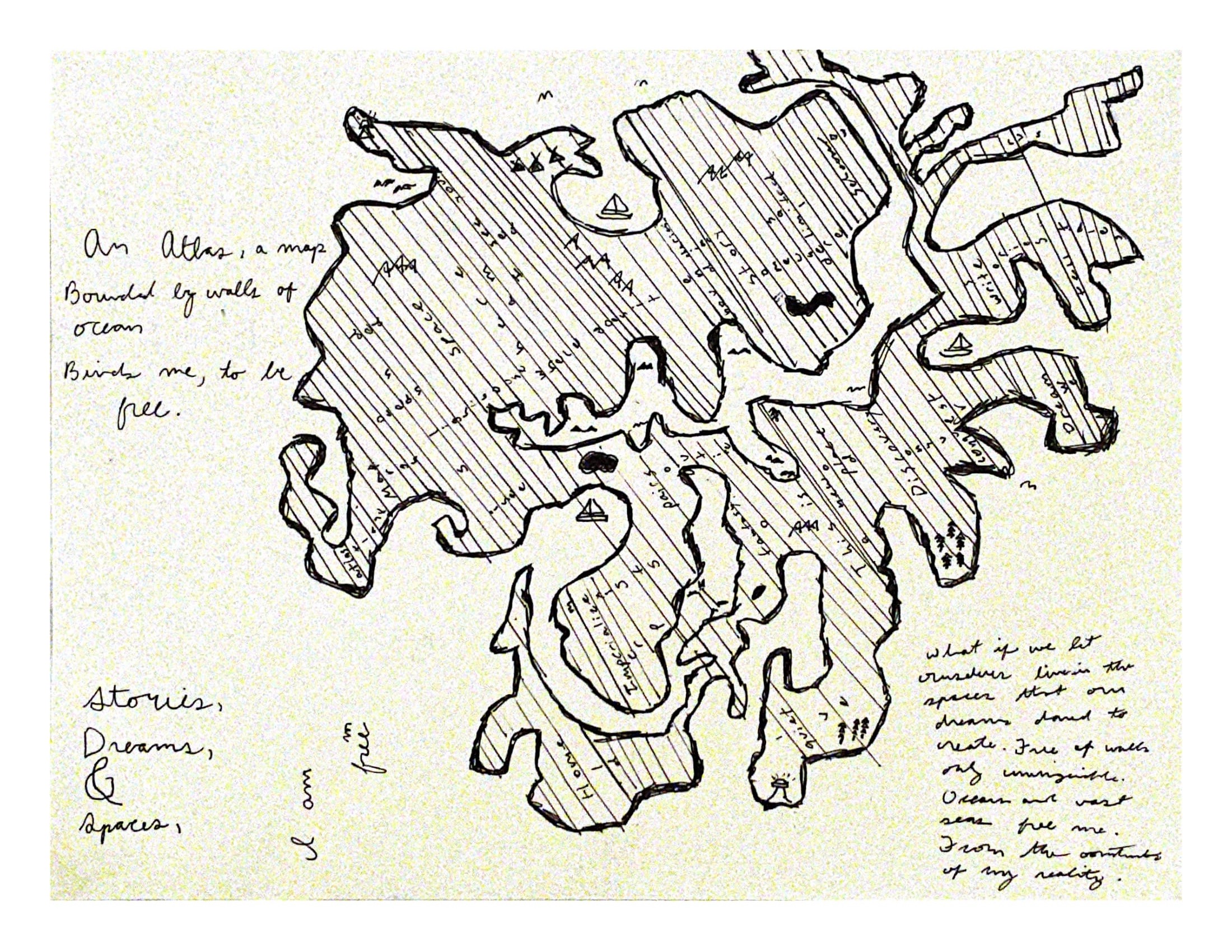 Map of “Somewhere” – Stories, Dreams, & Spaces